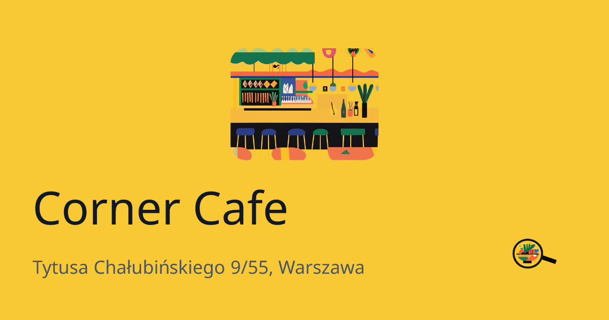 Corner Cafe - Menu Miasta