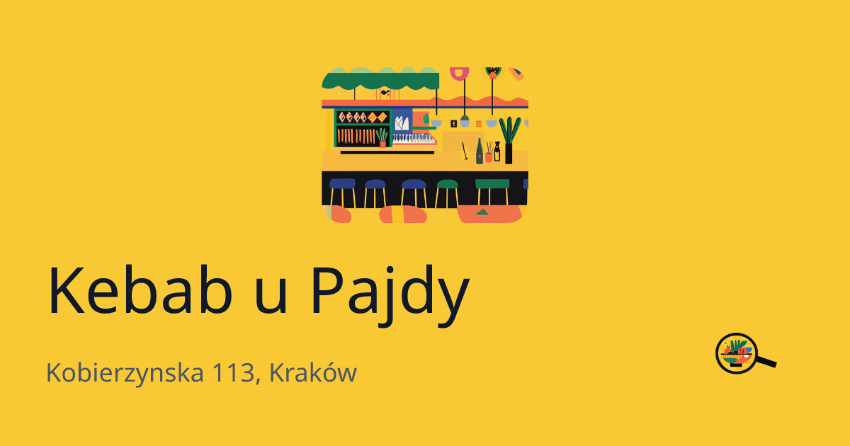 Kebab u Pajdy - Menu Miasta