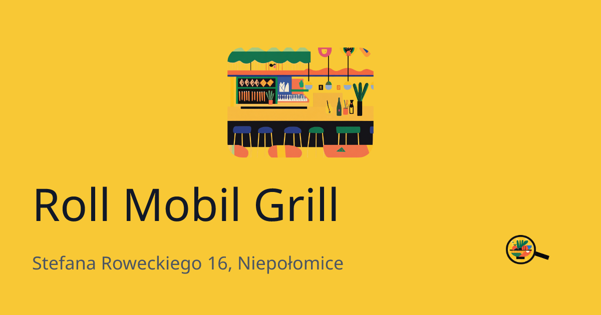 Roll Mobil Grill - Menu Miasta
