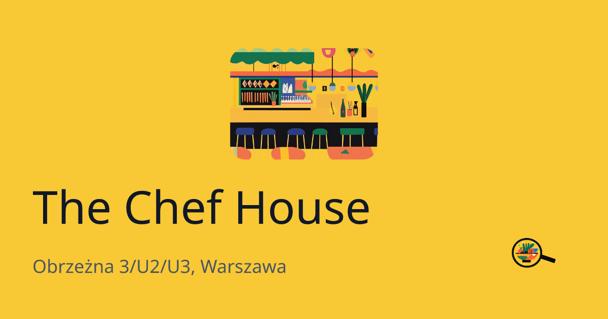 The Chef House - Menu Miasta