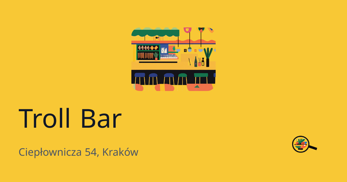 Troll Bar - Menu Miasta